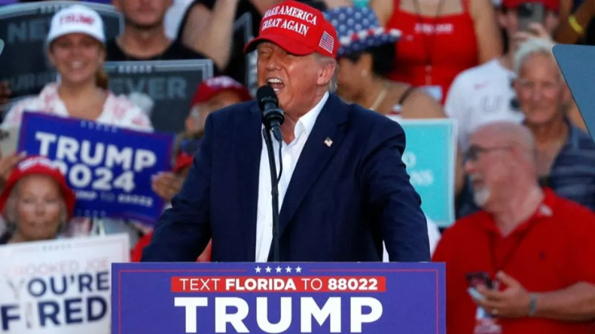 The significant impact of the Donald Trump team in Florida, a crowd ...