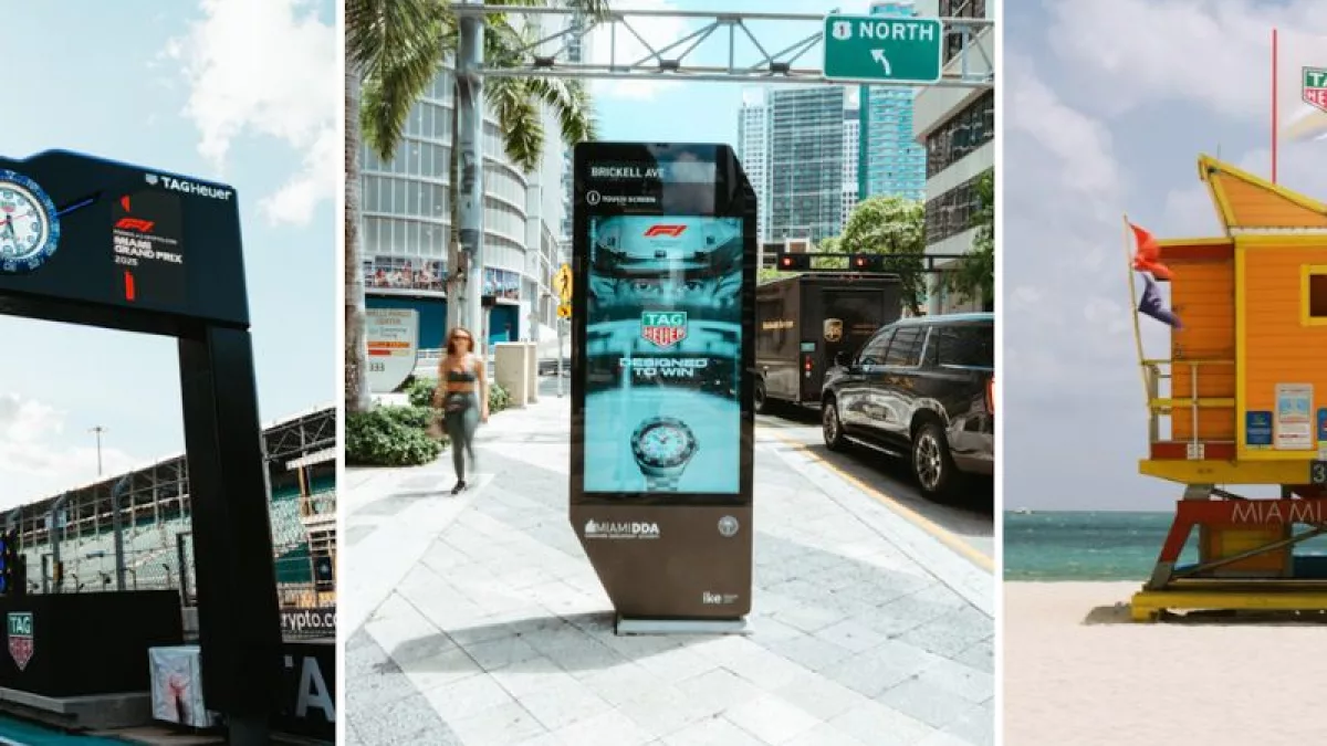TAG Heuer invade las calles en Miami: una relojería de multi ...